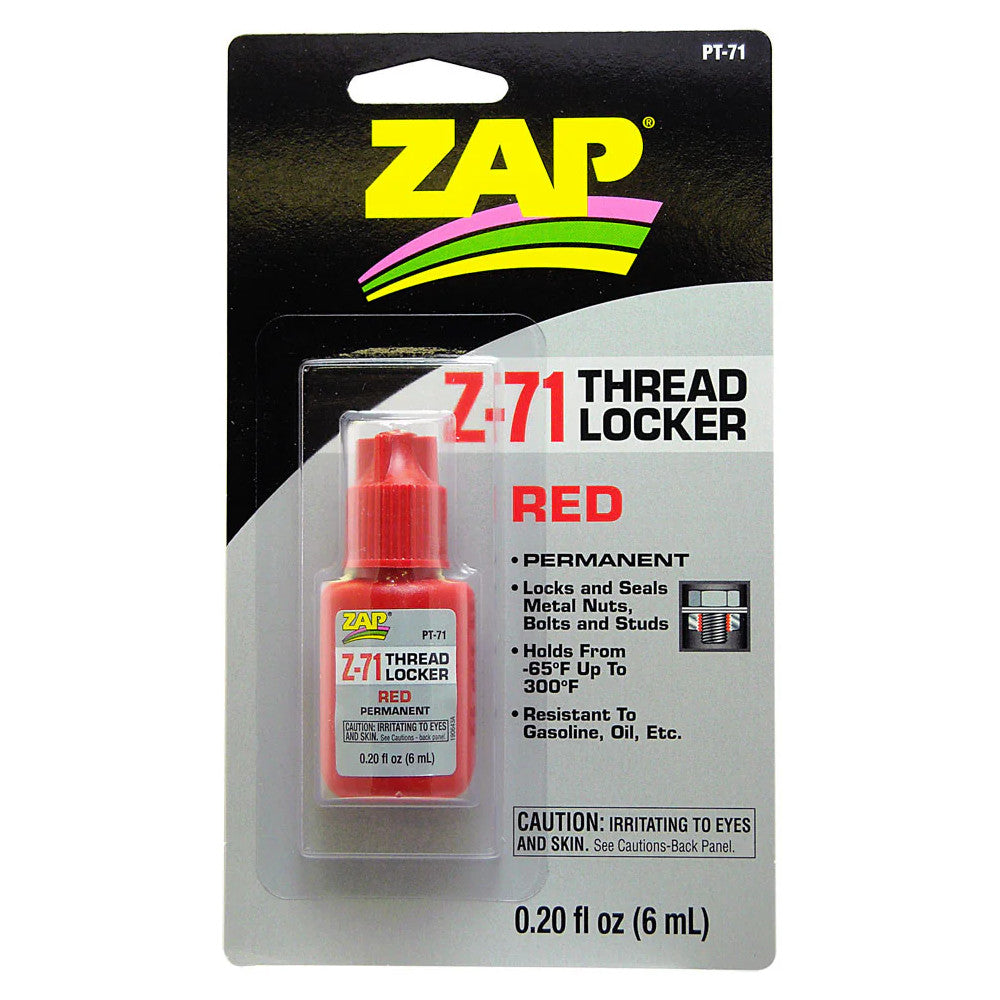 ZAP Z-71 Red Thread Lock, .20 oz